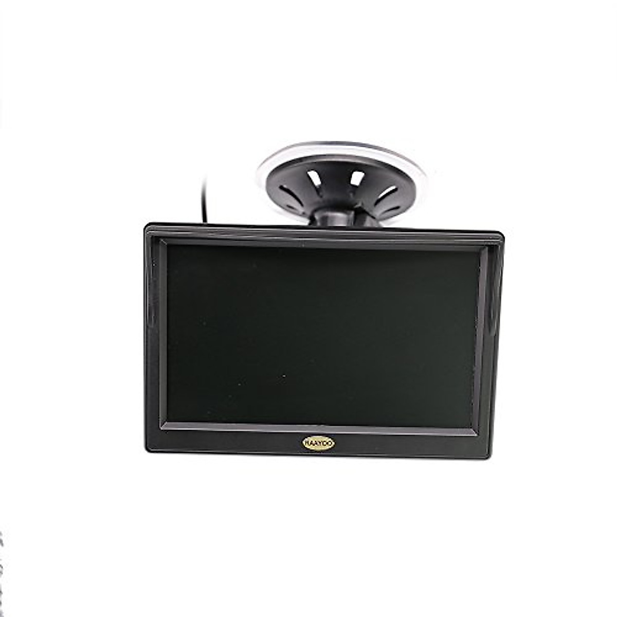 Backup Camera Monitor,RAAYOO S5-001 5 inch High Definition TFT LCD Monitor Display Screen for Car Rear View Camera with 2 Optional Bracket,2 Way Video Input,12V/24V(5 inch-01)