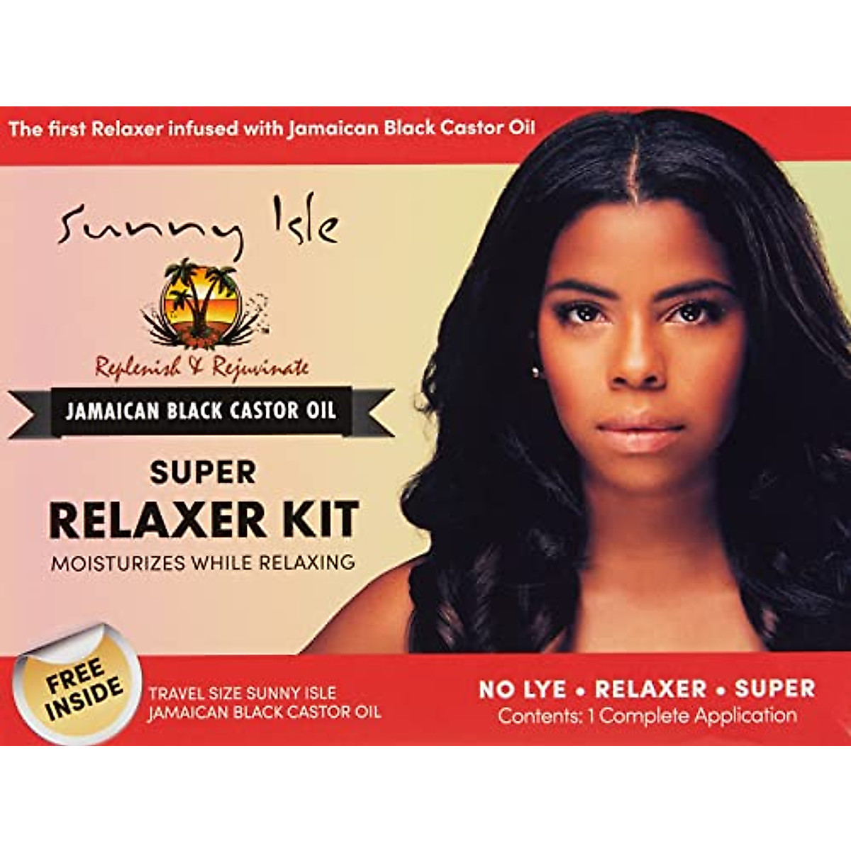 Sunny Isle Jamaican Black Castor Oil Relaxer Kit SUPER