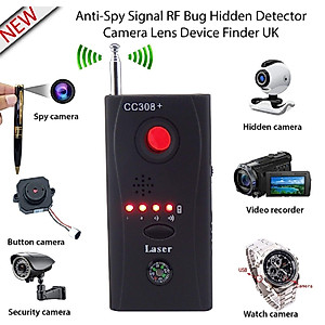 DYAN Hidden Camera GSM Audio Bug Detector Anti Spy Finder GPS Signal Lens Detector - Camera Detector - Bug Detector