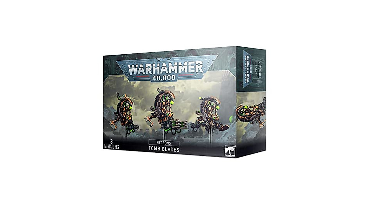 Warhammer 40K Necron Tomb Blades - Fast, Evasive Flying Combat Vehicles