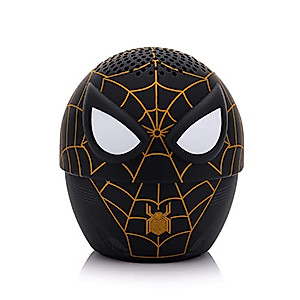 Bitty Boomers Marvel: No Way Home Spider-Man Black & Gold Suit - Mini Bluetooth Speaker