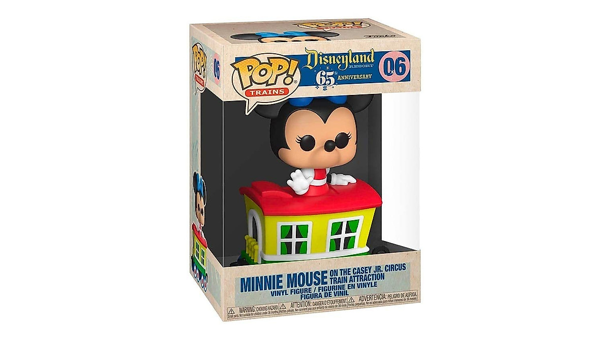 Funko Disney Casey Jr. Minnie Vinyl Figure - Disneyland 65th Exclusive