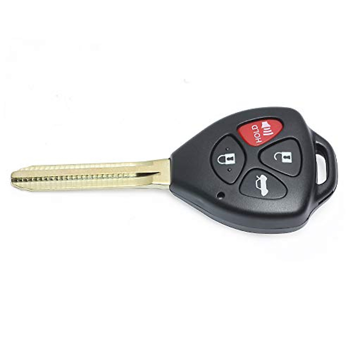 Beefunny 315MHz 4D67 Chip Upgraded Flip Remote Car Key Fob 4 Button for Toyota Camry Corolla Matrix Sienna Solara, for Pontanic Vibe GQ43VT14T (1)