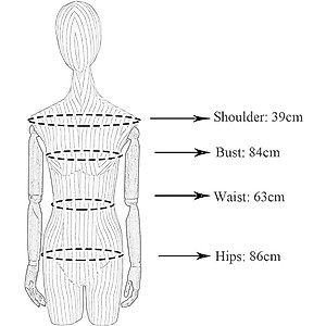 Tailors Dummy Mannequins Mannequin Body Female Tailors Dummy Mannequins Clothing Display Dressform Mannequin