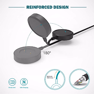 TUSITA Charger Compatible with Huawei Watch GT, GT2, GT 2e | Honor Watch Magic 1 2 | Honor Watch GS Pro,Dream - 1M