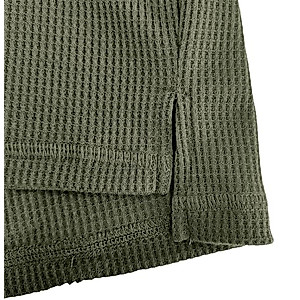 Angbater Men's Slim Fit Long Sleeve T Shirt Lightweight Casual Crewneck Workout Bodybuilding Tee Shirts for Men Green