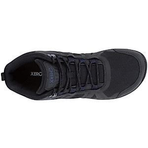 Xero Shoes Men's DayLite Hiker Fusion Boot - Lightweight Hiking or Everyday Boot, Black, 11