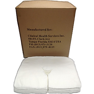 Therabuilt disposable headrest covers for massage tables, case of 1000 pcs. Full Size: 16 3/8" x 12"