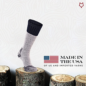 FoxRiver womens Wick Dry Outlander Heavyweight Boot & Field Mid-calf hiking socks, Green, Large US