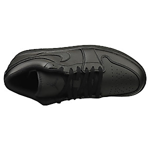 Jordan Mens Air 1 Low 553558 093 Triple Black - Size 10