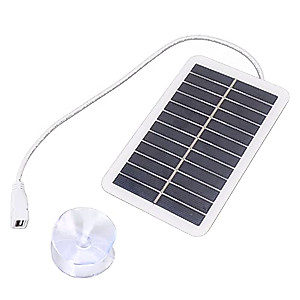 Mini Solar Panels Emergency Charger 2W 5V USB Ho Portable Silicon Polycrystalline with Polycrystalline Silicon Parameters Maximum Power Pmax 6V for Parameter Maximum Power Pmax