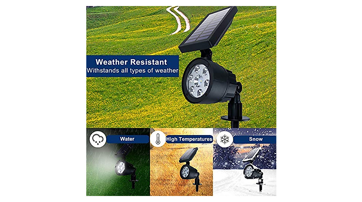 Westinghouse Solar Outdoor Spot Lights - 2-in-1 & Weatherproof