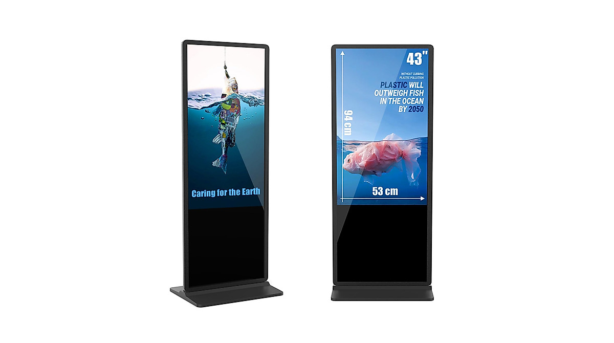 Interactive Touchscreen Monitor 43 Inch with Windows 10 & 128GB Storage
