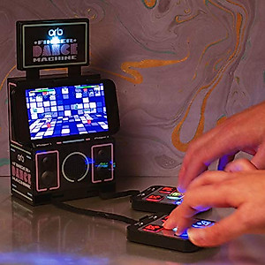 Thumbs Up Retro Games Console Arcade Finger Dance Mat Handheld Console Machine, Compatible with iPhone, Samsung and Other Smartphones