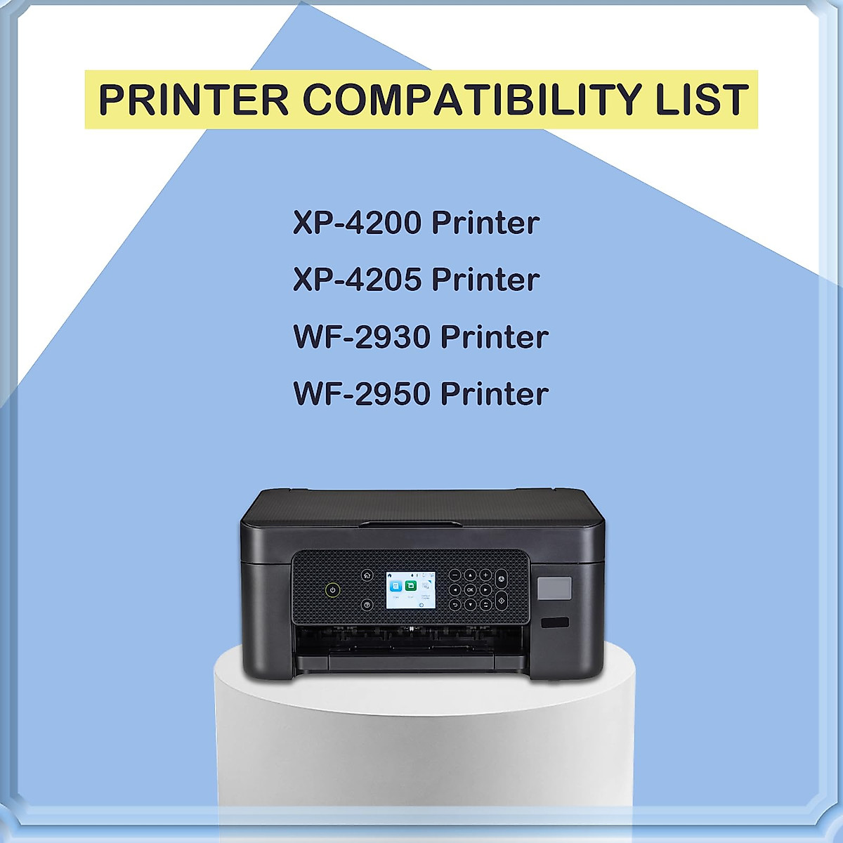 YiBoton 232XL Ink Cartridge Remanufactured for 232 High-Capacity Ink Cartridge T232 232 XL T232XL Replacement for XP-4200 XP-4205 WF-2930 WF-2950 Printer (Black,Unupgraded chip)