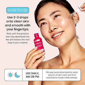 Timeless Skin Care Matrixyl 3000 Serum - Personal Care Face Serum Supports Hydration - Matrixyl Serum with Hyaluronic Acid - Fragrance-Free Serum for Skin Care - 1 oz