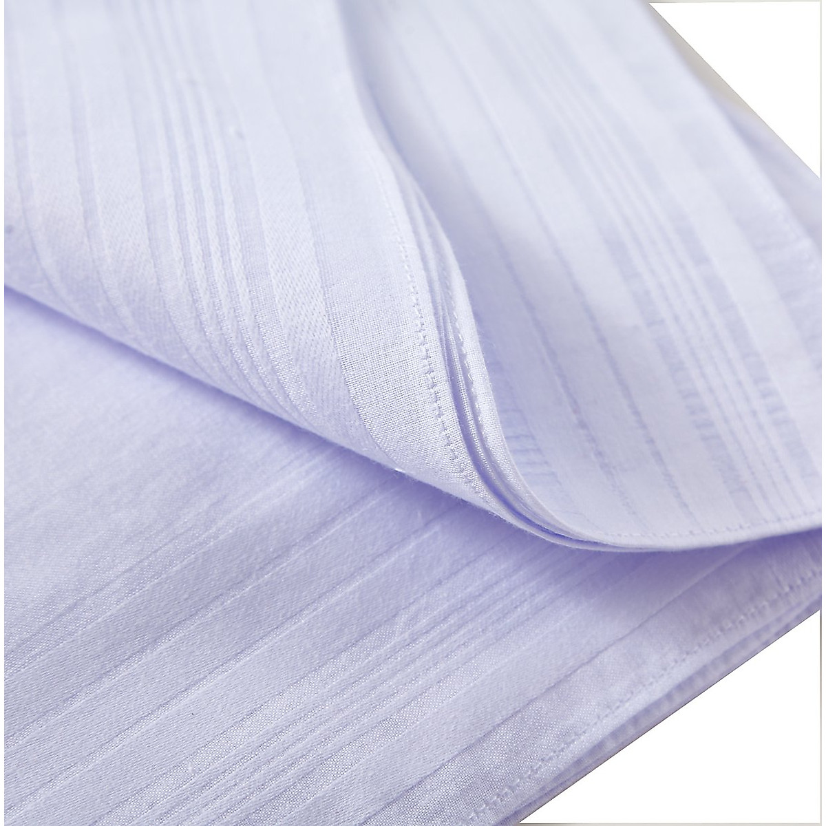Ricosky Men's Pure White 100% Cotton Handkerchief