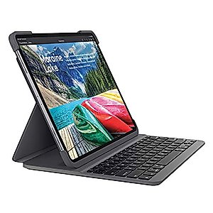 Logitech Slim Folio PRO iPad Pro 11-inch Keyboard case with Integrated Backlit Bluetooth Keyboard (only for iPad Pro 11-inch)