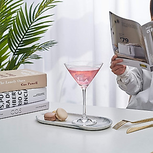 Hyperspace Cocktail Martini Glasses, Set of 6