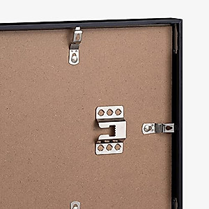 Navaris Picture Frame for 3 Photos - Collage Photo Frame for Wall - Multi Aperture Wall Hanging 3-Photo or Postcard Frame for 6x4 (10x15cm) Pictures