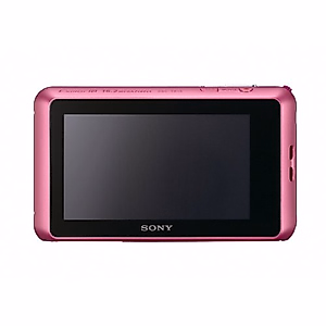 Sony Cyber-Shot DSC-TX10 16.2 MP Waterproof Digital Still Camera with Exmor R CMOS Sensor, 3D Sweep Panorama, and Full HD 1080/60i Video (Pink)
