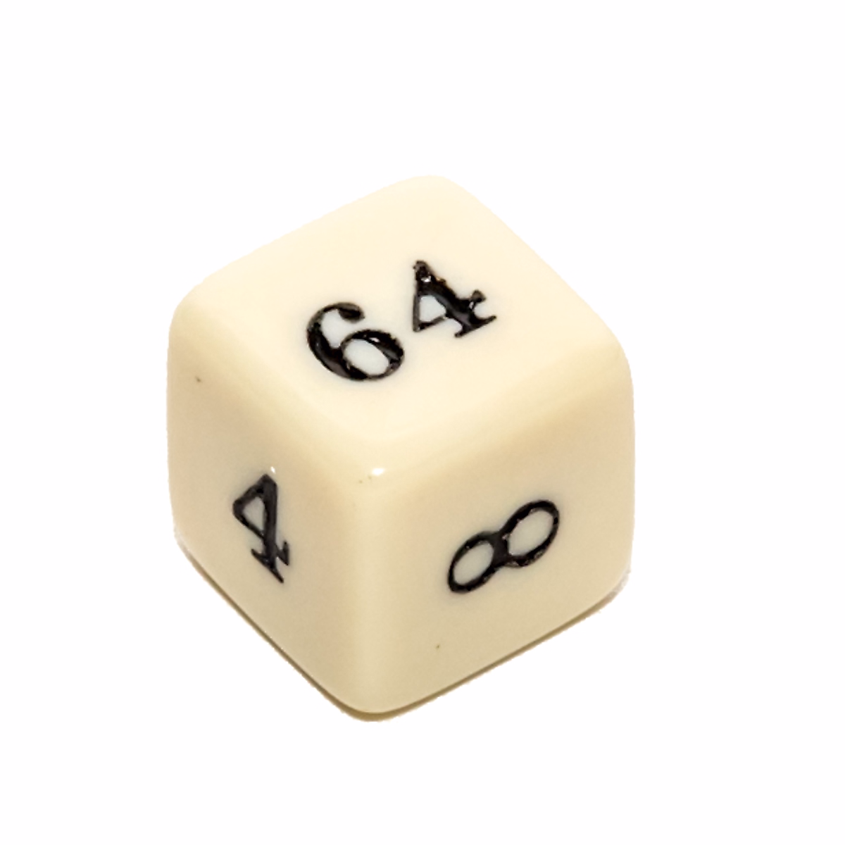 Bello Games New York's Vintage Backgammon Doubling Cube 5/8" (16mm) in Tan