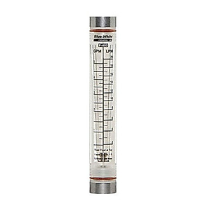 Blue-White F40500LN8 0.5in 0.5 to 5 GPM F400 Flowmeter