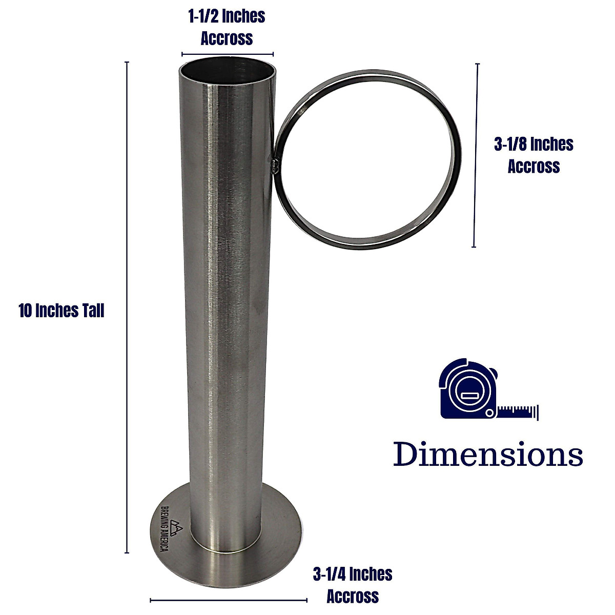 USA-Made Syrup Hydrometer KIT - Easy to Read and Metal Test Cup