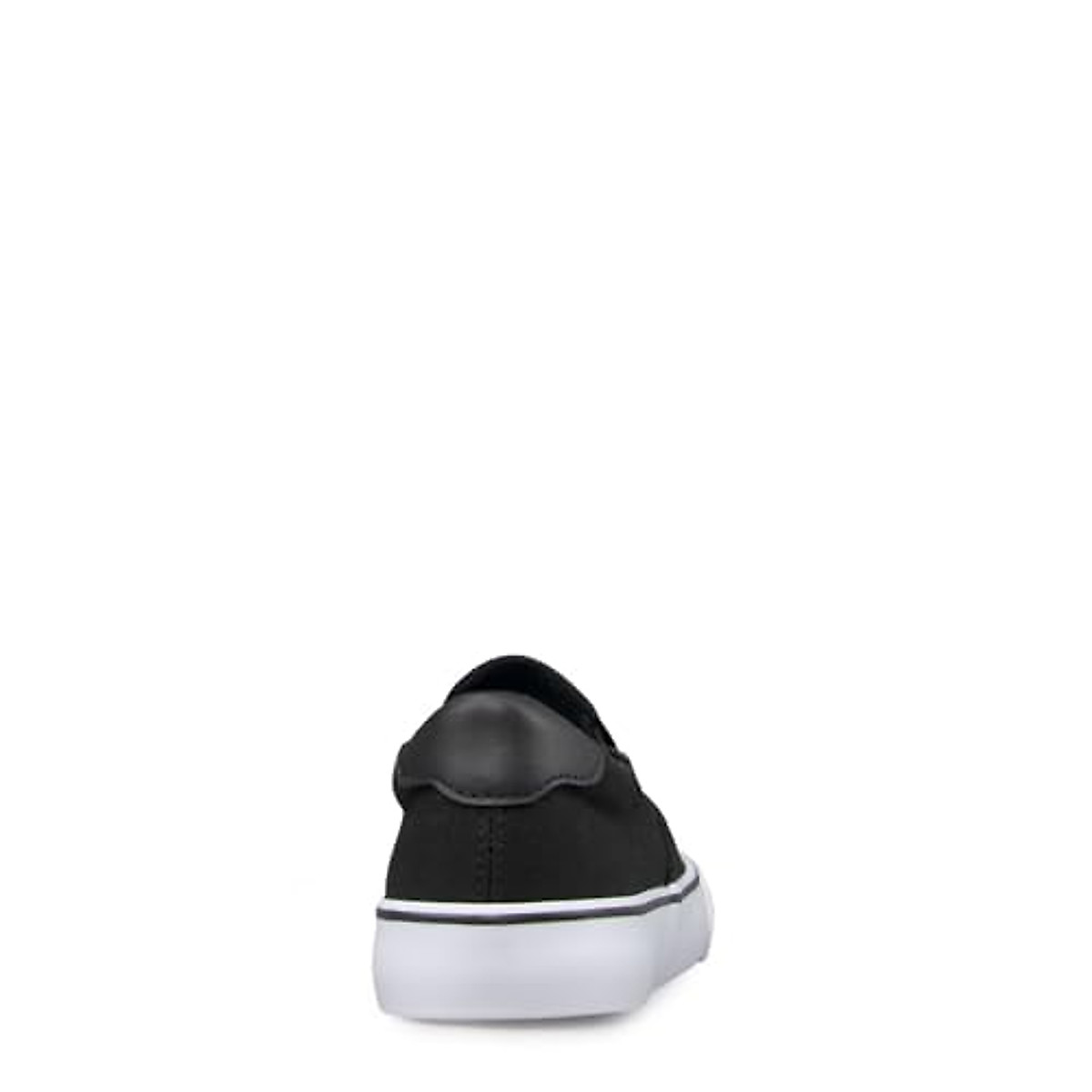 Lugz Women's Clipper Fashion Sneaker, Black/White/Black, 8 W US