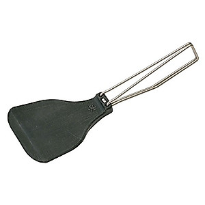 Snow Peak CS-251 Folding Cooking Utensils-Spatula, Nylon, Black