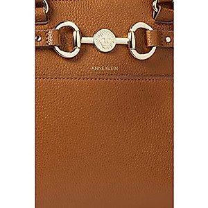 Anne Klein e/w Horsebit Satchel, Saddle