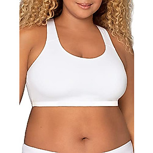 Fruit of the Loom Women's Built Up Tank Style Sports Bra Value Pack, Heather Grey W. Black/White/Black/Heather Grey W. Black/White/Black, 36