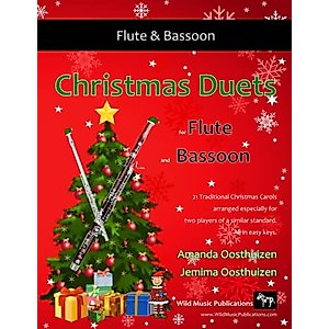 Christmas Duets for Flute and Bassoon: 21 Traditional Carols arranged for equal flute and bassoon players of intermediate standard.
