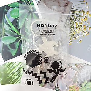 Honbay 6PCS Metal Turtle Keychains Tortoise Keyfob Car Keyrings Bag Charm Pendant Funny Keychains for Women Men Handbags Purses Belts