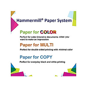 Hammermill Colored Paper, 20 lb Canary Printer Paper, 8.5 x 11-1 Ream (500 Sheets) - Made in the USA, Pastel Paper, 103341R, 1 Ream | 500 Sheets, Letter (8.5x11)