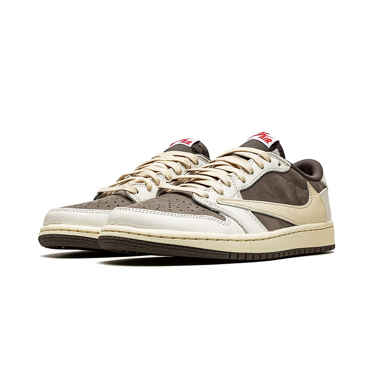 Jordan Mens Air Jordan 1 Low OG DM7866 162 Travis Scott - Reverse Mocha - Size 6.5
