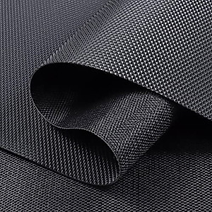 Vinyl Marine Synthetic Leather Fabric Diamond Pattern Faux Leather Sheets for Upholstery,Furniture,Decoration,DIY Project 1mm (1yard)