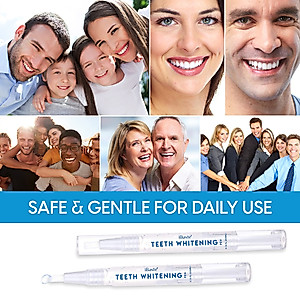 Teeth Whitening Pen - 3 Pens, 35% Carbamide Peroxide, Effective & Painless Whitening, Perfect for Sensitive Teeth, No Sensitivity, Travel-Friendly, Natural Mint Ingredient