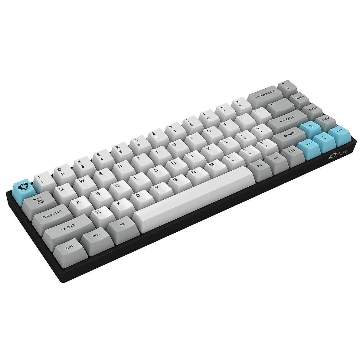 Akko 3068 Mini Mechanical Gaming Keyboard Bluetooth Wired Dual Mode Cherry MX Switch PBT Keycaps (Cherry MX Red)
