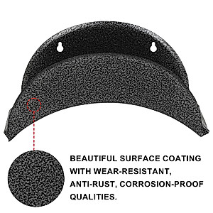 GARTOL Garden Hose Holder Heavy Duty Water Hose Holder, High Carbon Steel Hose Hanger Wall Mount Hose Storage Organizer, for Outside Yard, Rust Proof Hose Rack