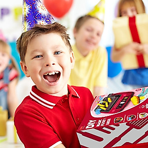 Cewuky Kids Play Kitchen Accessories Toy Set, Toddler Fryer Toy Kitchen, Camping Cooking Playset with Color Changing Play Food, Kids Kitchen Playset with Sound & Light, Kids Toys for Ages 3-5 5-7