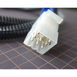 Anyqinsog 9-Pin Connector Extension Cable Harness Compatible with Boss/Curtis Straight & VEE Blade and Meyer EZ Vector V Plow (V66) Handheld & Joystick Controller