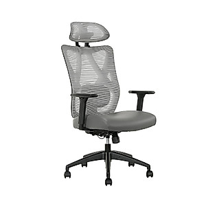 Serta SitTrue Ridgefield Ergonomic Mesh/Vegan Leather High-Back Task