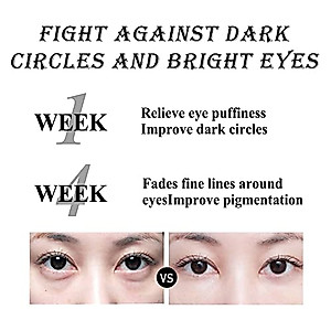 Verfons Firming Eye Cream, Verfons Temporary Firming Eye Cream, Verfons Snake Venom Firming Eye Cream, Anti Aging Eye Bag Cream, Fades Fine Lines and Wrinkles (2pcs)