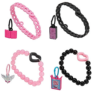 Blackpink Broken Heart Superstars, Mystery Box, Featuring 3” Lisa, Jennie, Jisoo or Rosé K-Pop Idol Doll, Including 3 Accessories, 1 Charm Bracelet, and 1 Charm