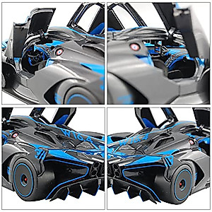 Bburago Bugatti Bolide Diecast Model Car 11047 Blue Black