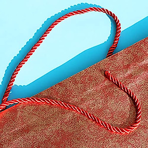 FENKON 2pcs 14" Large Birthday Gift Bags with Tissue Paper for Women Red Paper Gift Bags Medium Size for Mothers Day Christmas Valentines Day Anniversary