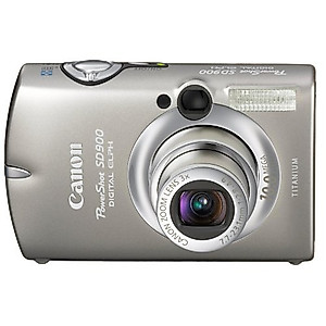 Canon PowerShot SD900 Titanium 10MP Digital Elph Camera with 3x Optical Zoom (OLD MODEL)