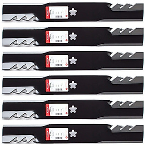 6PK Oregon 95-605 Gator G3 Blades for 54" Husqvarna YTH24V54
