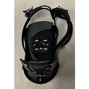 ALTITUDE "Rider 4X4 Burton 3D EST Snowboard BINDINGS (Black) S/M Men 6-8.5 Women 7-9.5